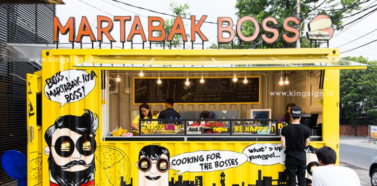 HARGA BOOTH CONTAINER - Desain & Ukuran | KING SIGN