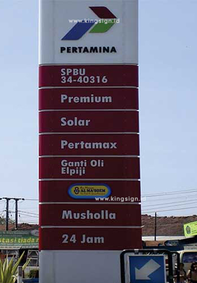JASA PEMBUATAN PYLONSIGN | KING SIGN | Creative Pylon