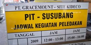 RAMBU K3 SAFETY SIGN | Papan Informasi K3 | KING SIGN
