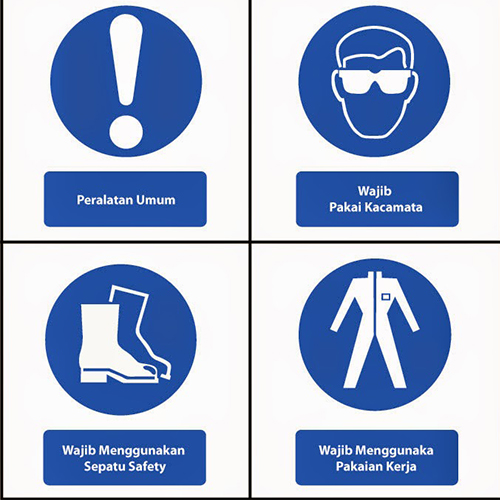 RAMBU K3 SAFETY SIGN | Papan Informasi K3 | KING SIGN