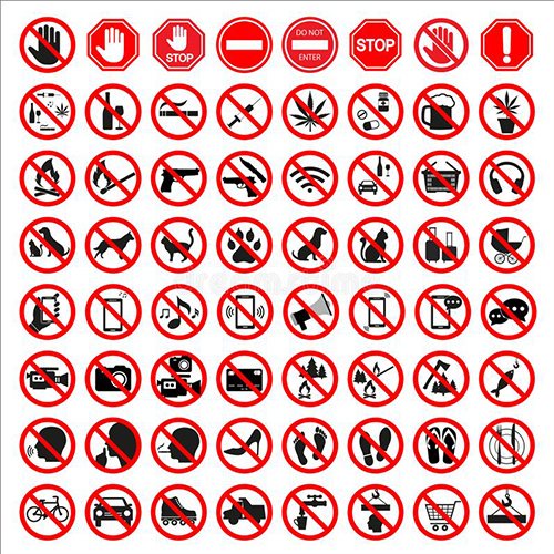 RAMBU K3 SAFETY SIGN | Papan Informasi K3 | KING SIGN