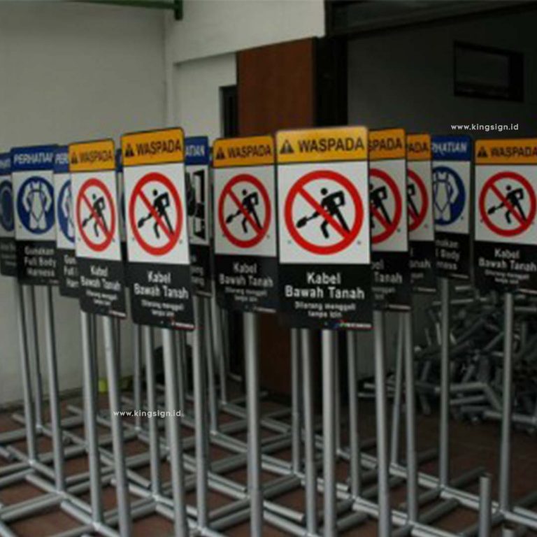 RAMBU K3 SAFETY SIGN | Papan Informasi K3 | KING SIGN