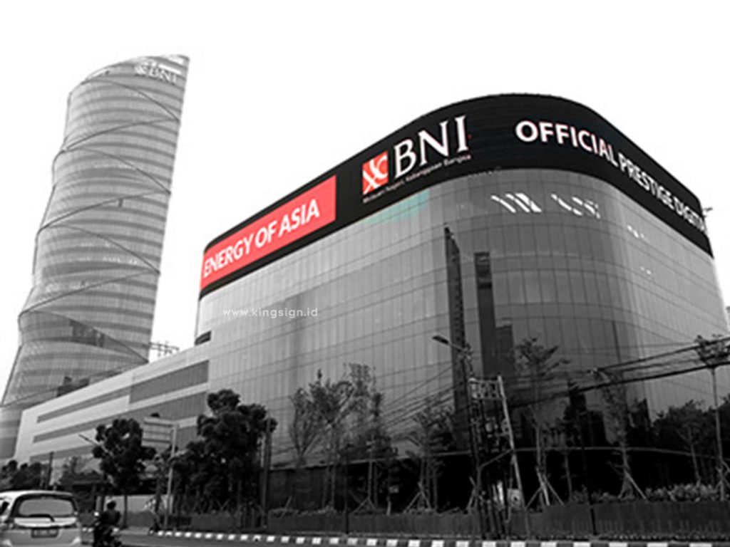 Stiker Gedung | KINGSIGN