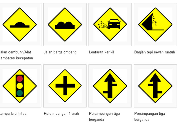 HARGA RAMBU LALU LINTAS | Rambu Lalu Lintas Dan Artinya