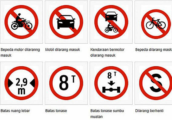 HARGA RAMBU LALU LINTAS | Rambu Lalu Lintas Dan Artinya