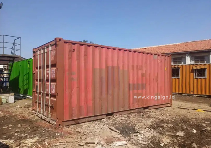 HARGA DAN UKURAN CONTAINER BEKAS | KINGSIGN