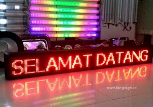 JUAL RUNNING TEXT JAKARTA | KINGSIGN