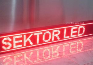 JUAL RUNNING TEXT JAKARTA | KINGSIGN