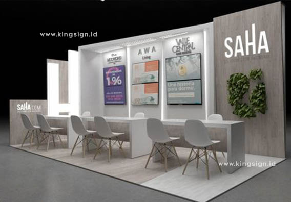 JASA DESAIN BOOTH | Desain Kreatif Dan Harga Kompetitif